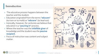 Chapter 1 - Shift of Educational Focus From Content to Learning ...