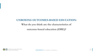 Chapter 1 - Shift of Educational Focus From Content to Learning Outcomes.pptx