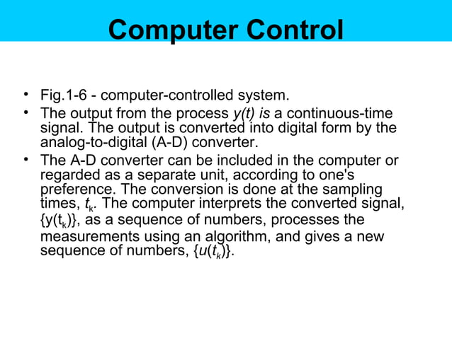 digital control Chapter1 slide | PPT