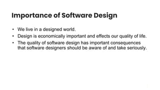Chapter 1 - Software Design - Introduction.pptx