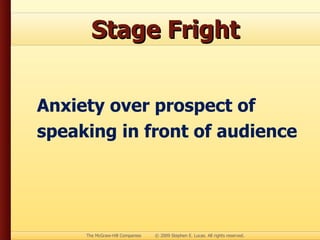 Chapter 1 - Speaking in Public | PPT