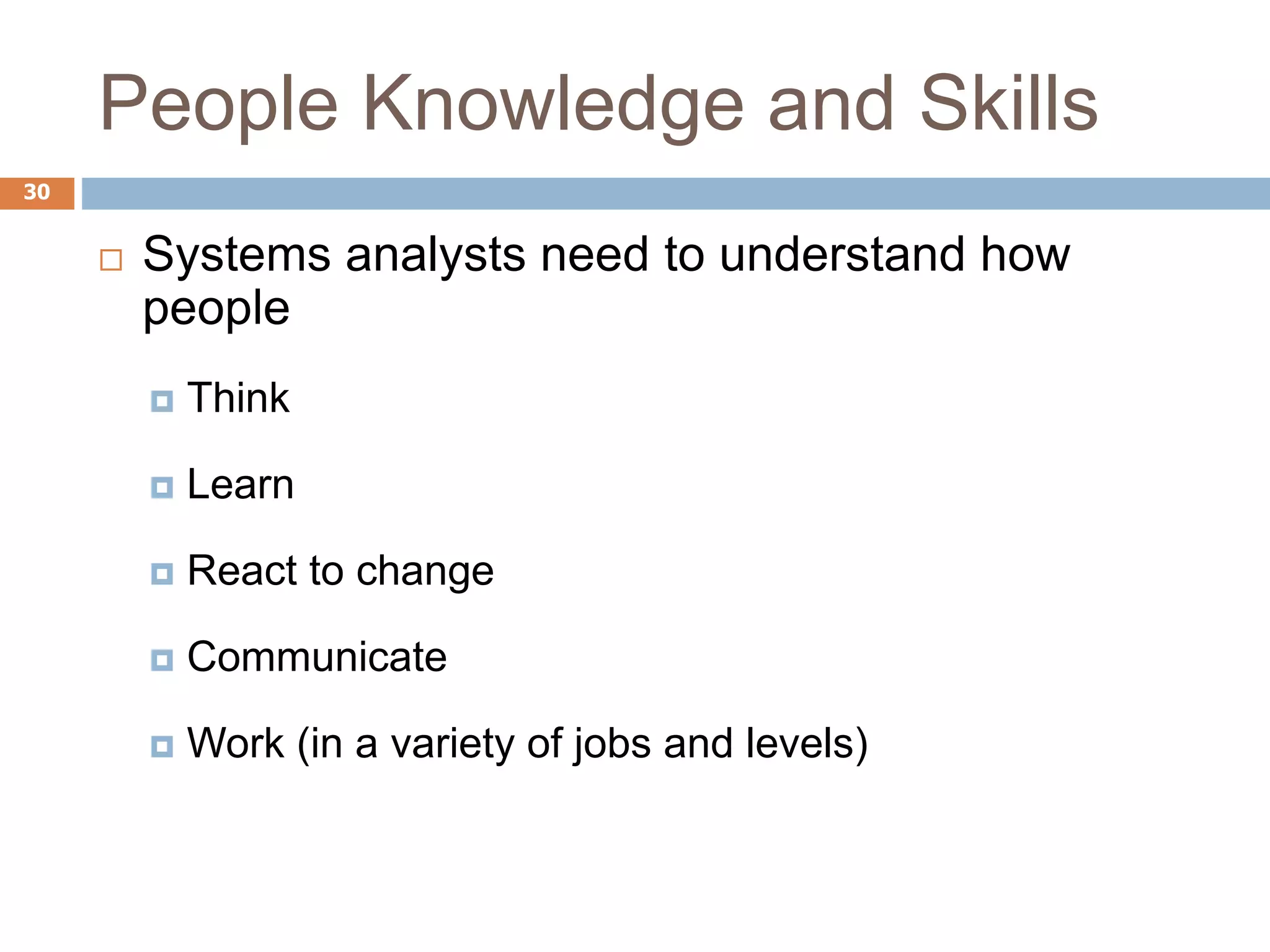 Chapter 1 System Analyst Ppt