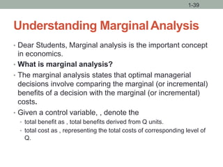 Chapter 1 the fundamentals of managerial economics | PPTX