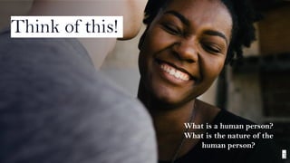 Chapter 1: The Human Person | PDF