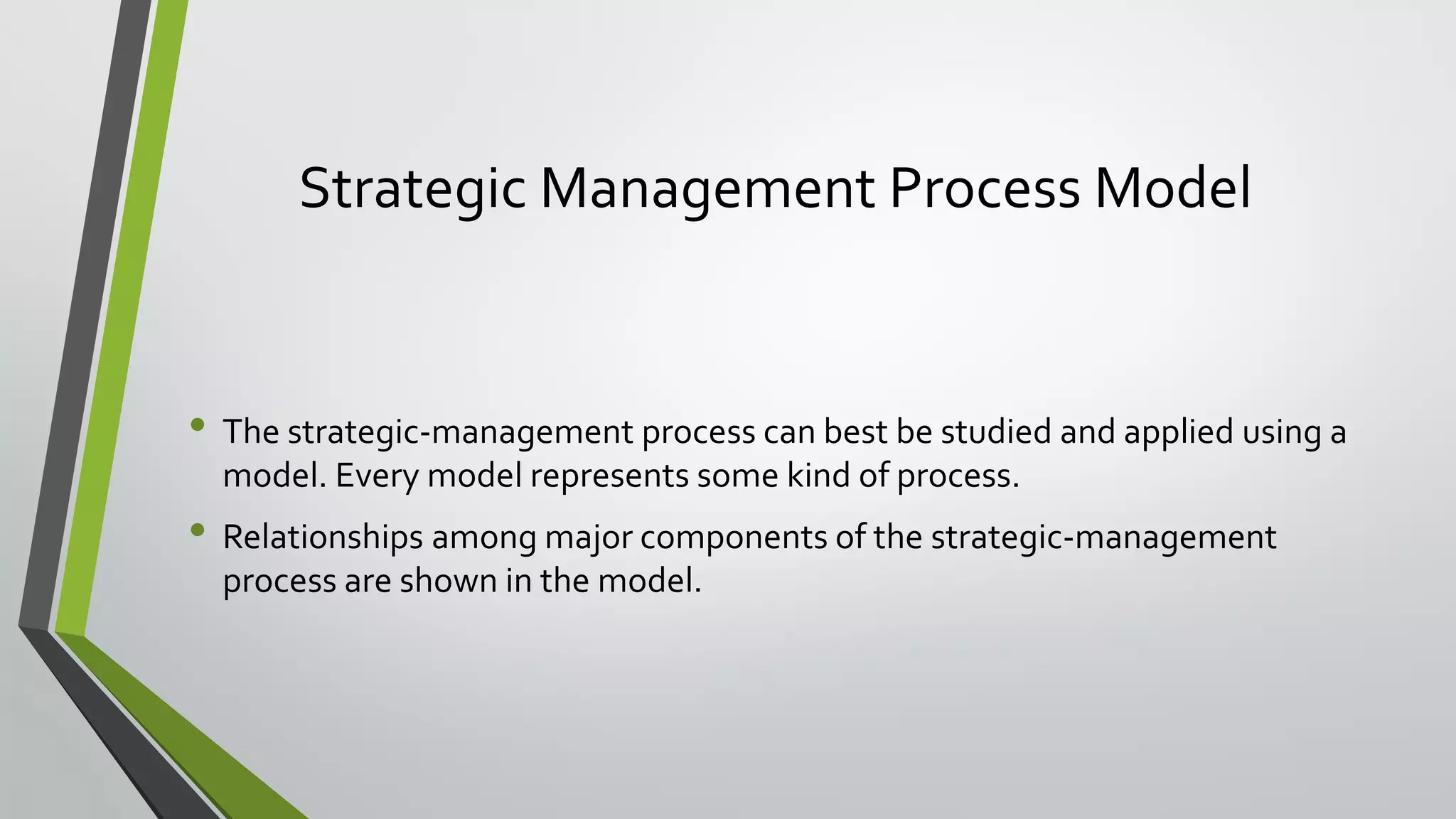 Chapter 1 the nature of strategic management | PDF
