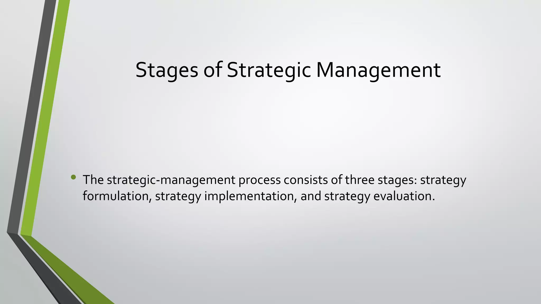 Chapter 1 the nature of strategic management | PDF