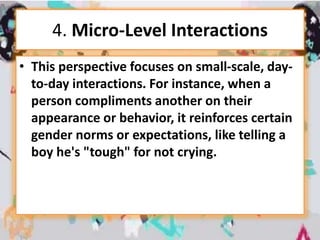 CHAPTER 1 - Theoretical Perspectives on Gender.pptx | Debated Sensitive ...