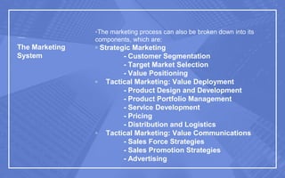 Chapter 1 The Principles of Marketing | PPTX