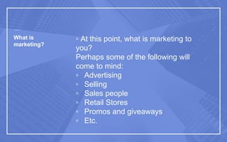 Chapter 1 The Principles of Marketing | PPTX