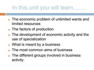 Chapter 1 - The Purpose of Business Activity.pptx