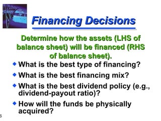 Chapter 1 - the role of financial management | PPT