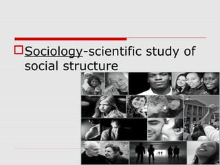 Chapter 1 the sociological perspective | PPT