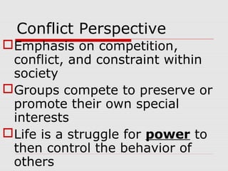 Chapter 1 the sociological perspective | PPT