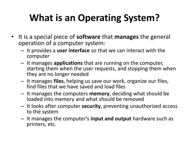 Chapter 1 Types and components of a computer system | PPT | Free Download
