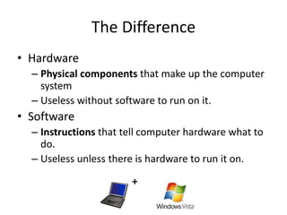 Chapter 1 Types and components of a computer system | PPTX