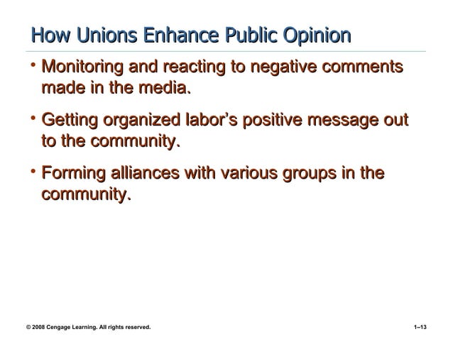 Chapter 1 union-management relationship in perspective | PPT