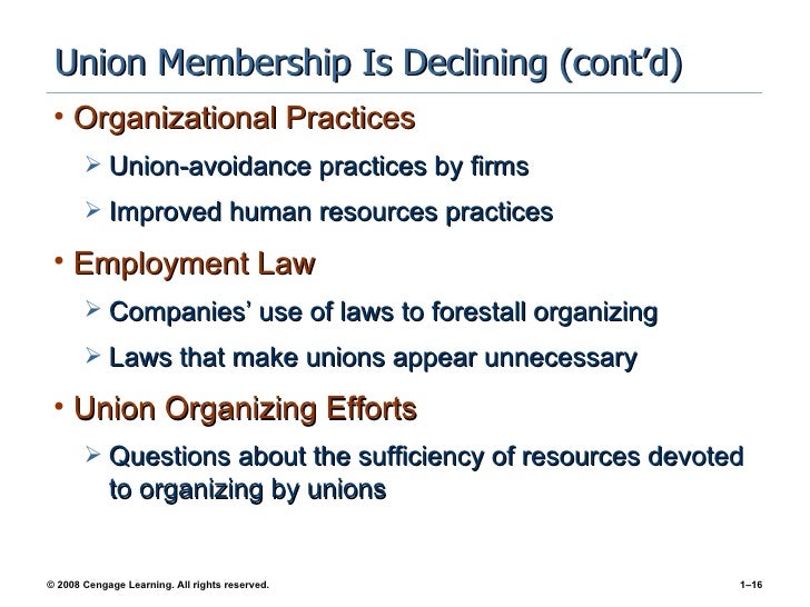 Chapter 1 union-management relationship in perspective Chapter 1 union-management relationship in perspective