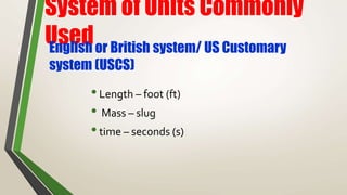 Chapter 1 units,physicalquantities and vectors | PPTX