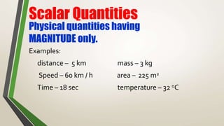 Chapter 1 units,physicalquantities and vectors | PPTX
