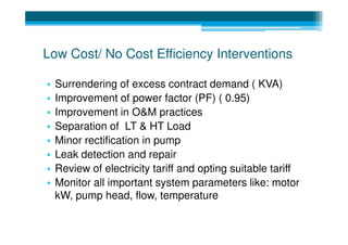 1: Introduction to Water and Energy Efficiency in Water Supply | PDF