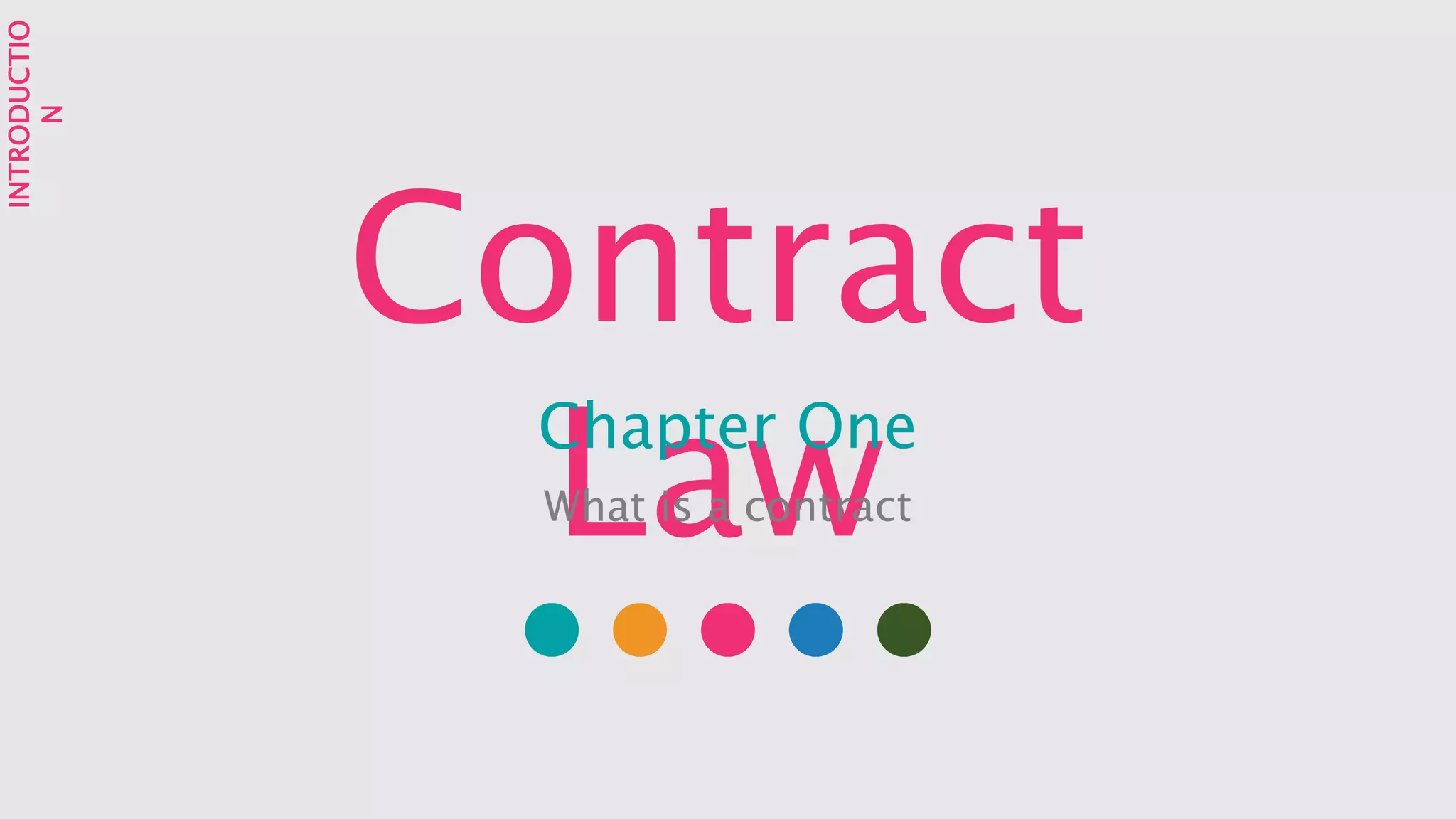 Introduction to Contract Law | PPTX