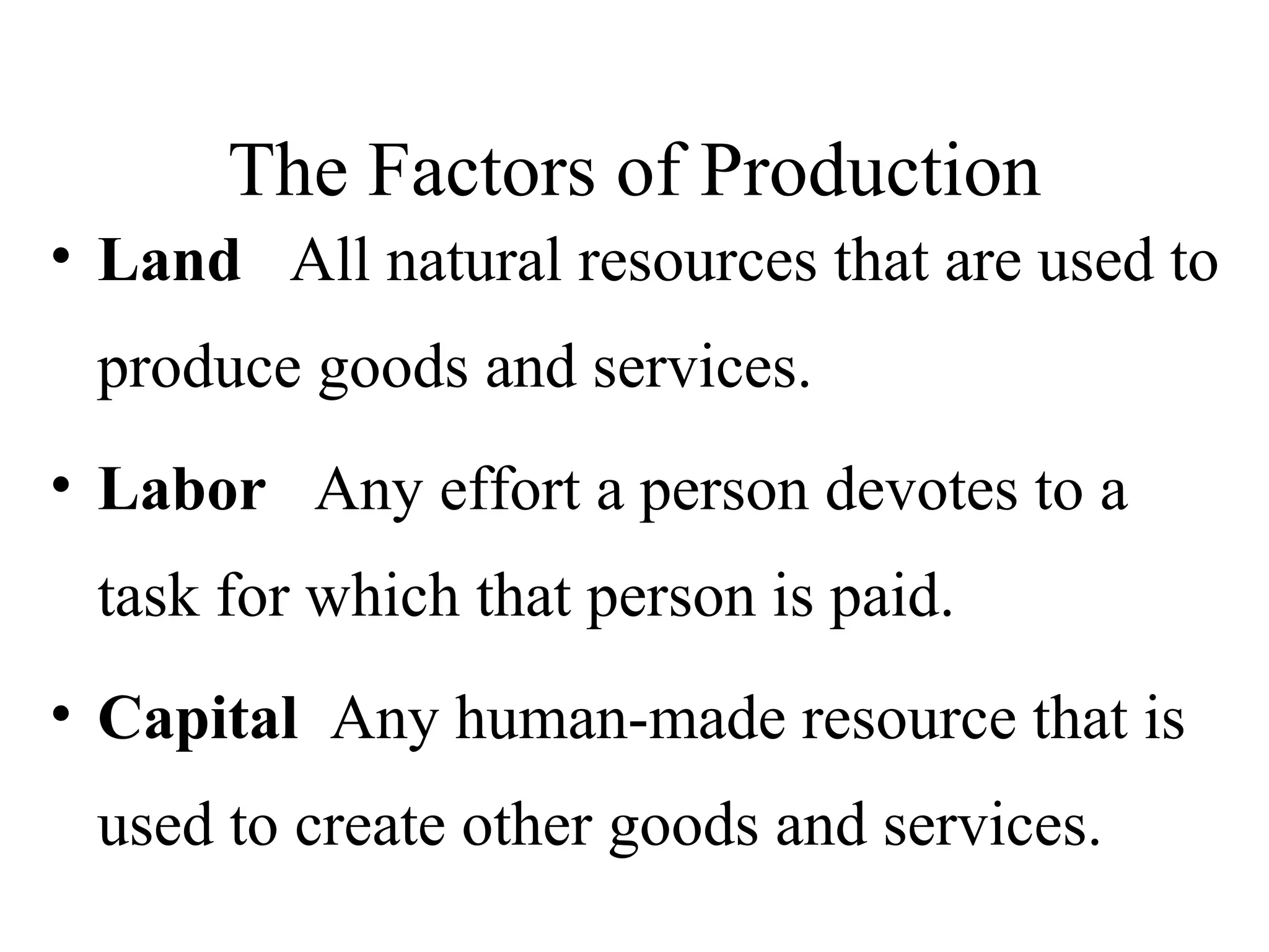 Chapter 1 What Is Economics | PPT