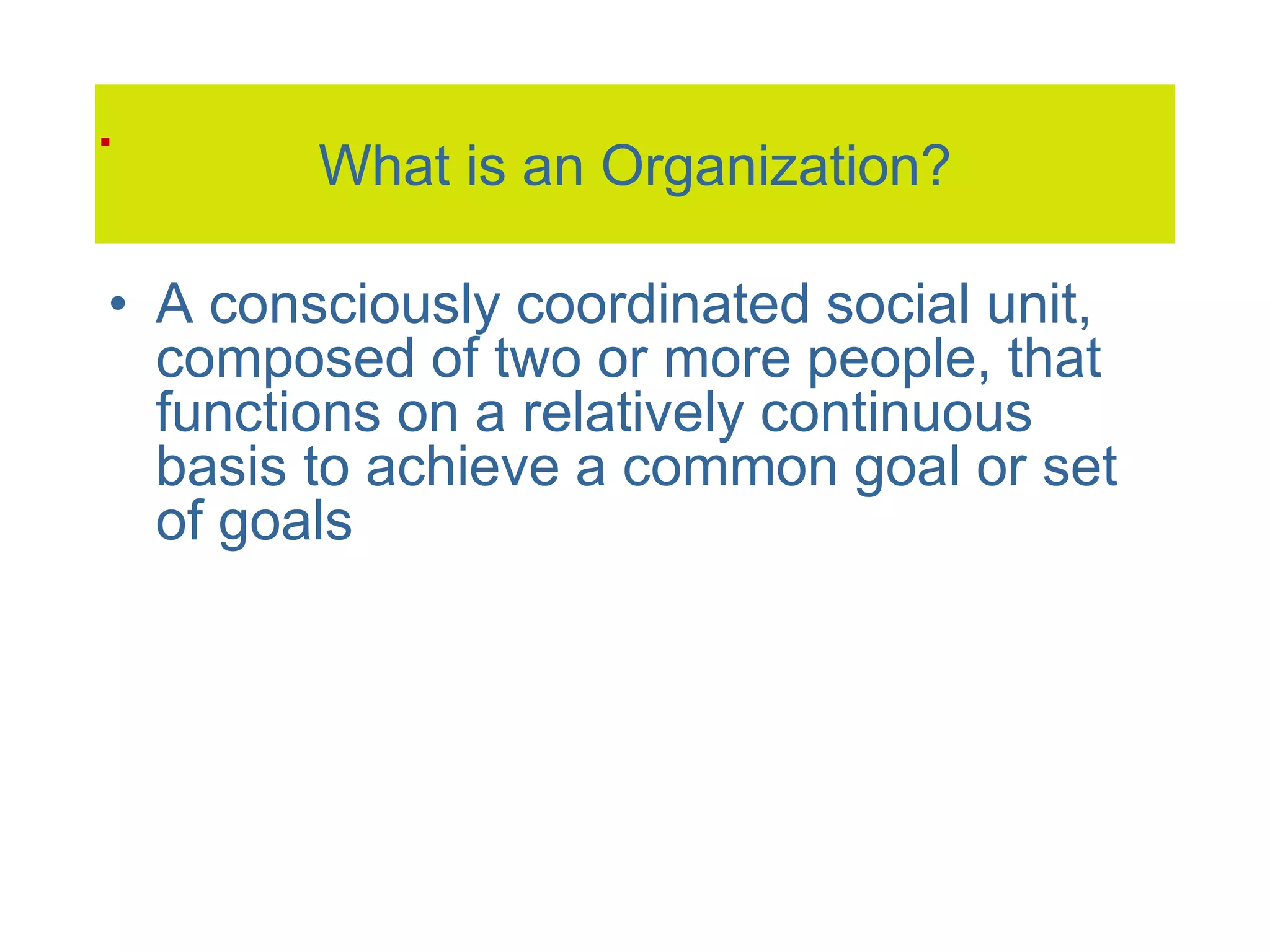 Chapter 1 what is ob | PPT