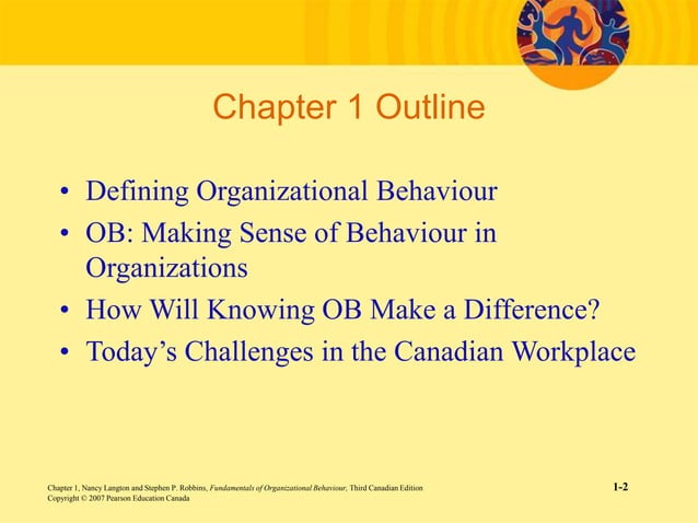 Chapter 1 what is organizational behaviour | PPT | Business Administration | Business