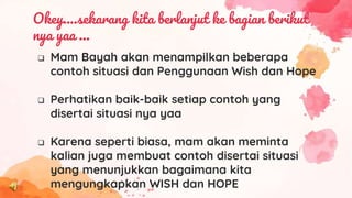 Chapter 1 wish and hope | PPTX