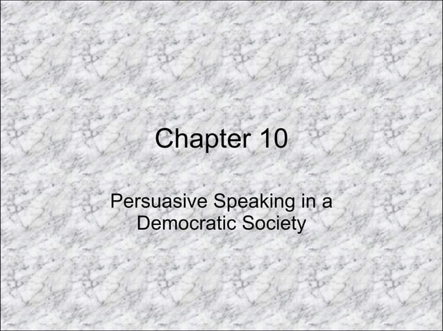 Chapter 10 | PPT