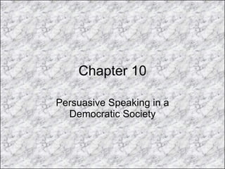 Chapter 10 | PPT