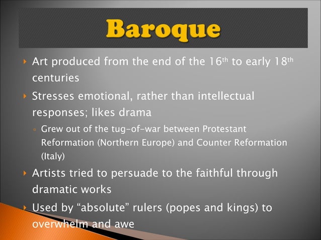 Chapter 10 11 baroque and enlightenment | PPT