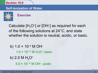 Self Ionization Of Water