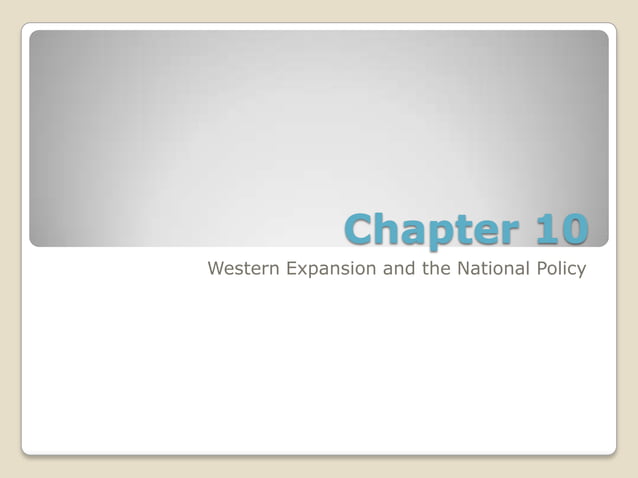 Chapter 10 | PPT