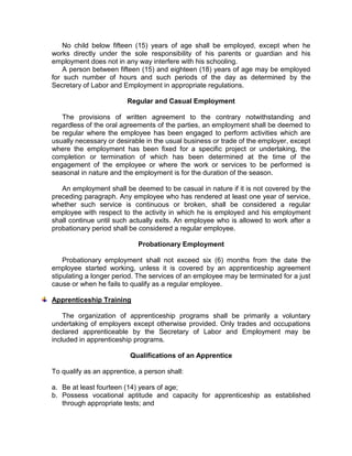 Chapter 10 - Employment ans Security of Tenure | DOCX