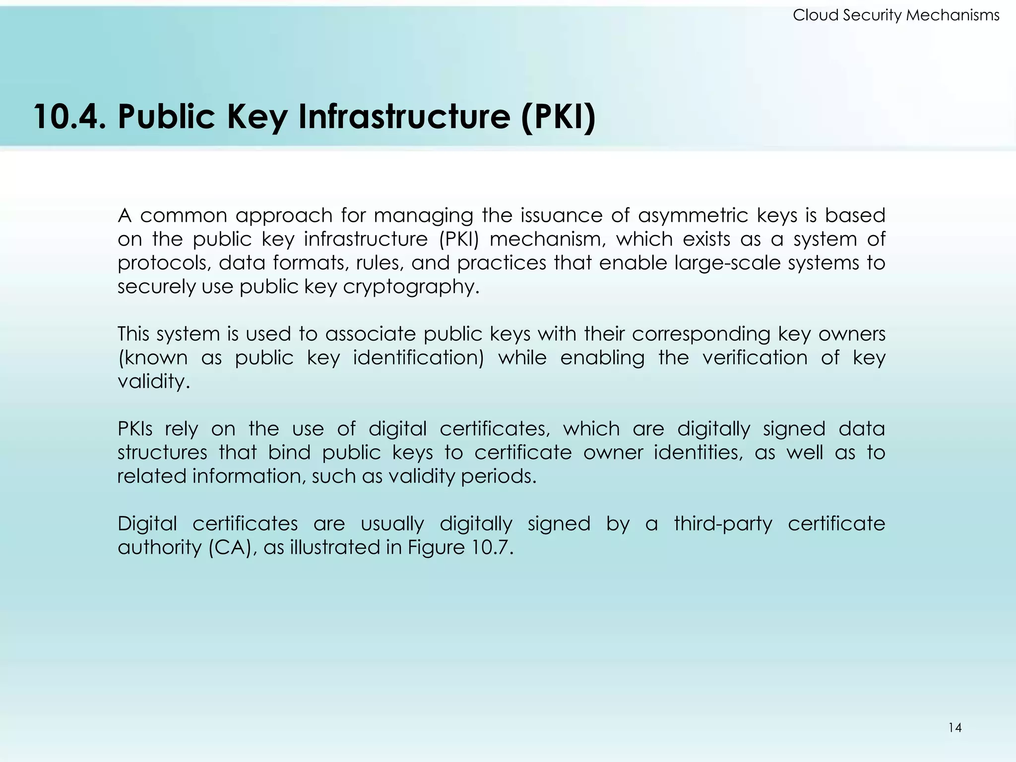 Cloud Security Mechanisms | PPTX