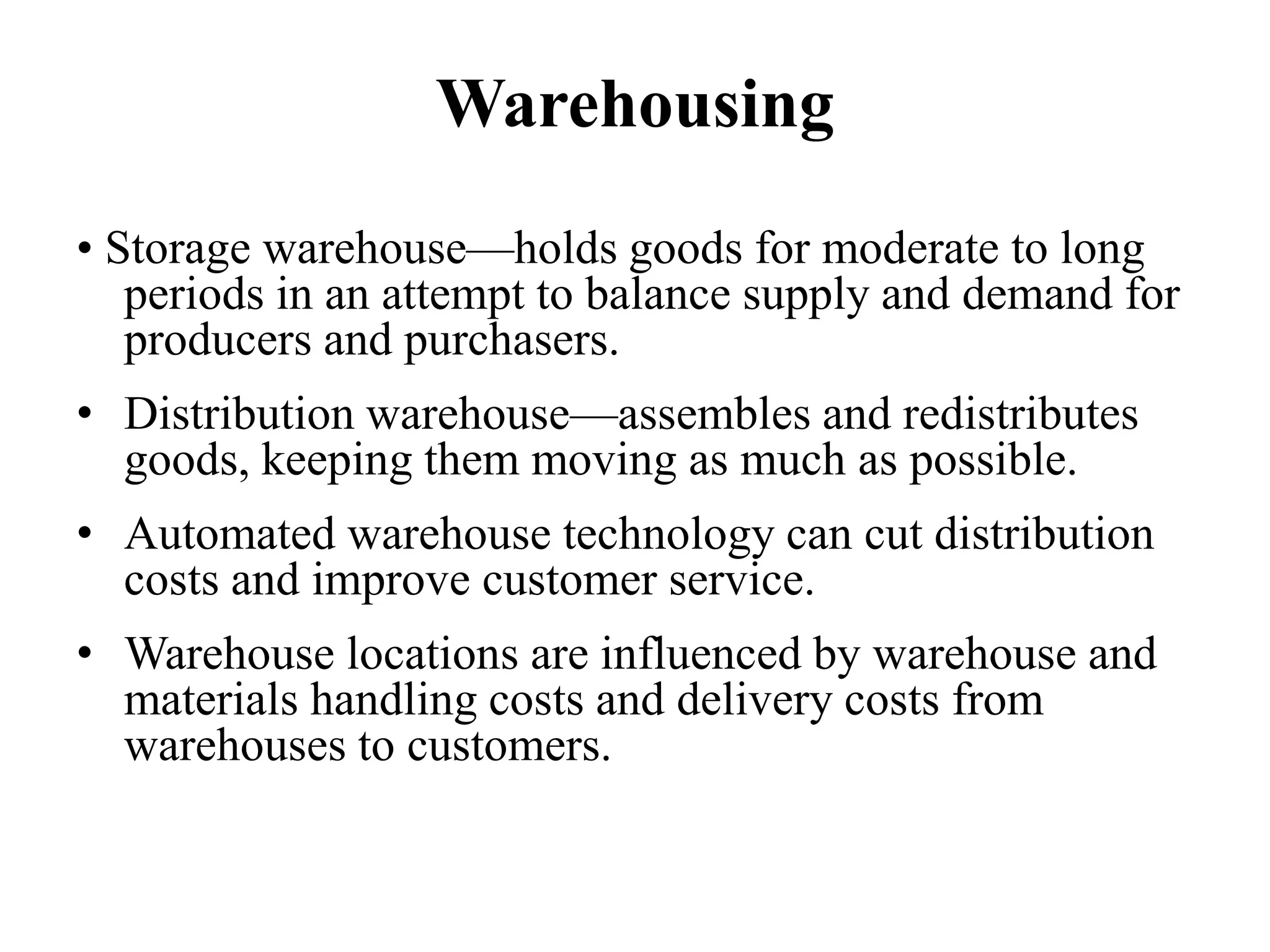 Chapter 10. distribution channel & logistics management | PPTX
