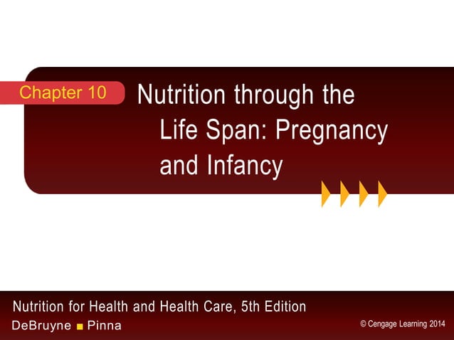 Chapter 10 - Nutrition through the Life Span: Pregnancy and Infancy | PPT