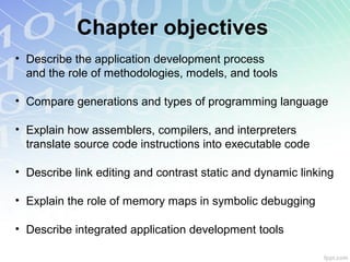 CDA4411: Chapter 10 - Application Development | PPT | Programming ...