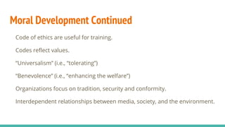 Social Media Ethics Chapter 10 | PPT