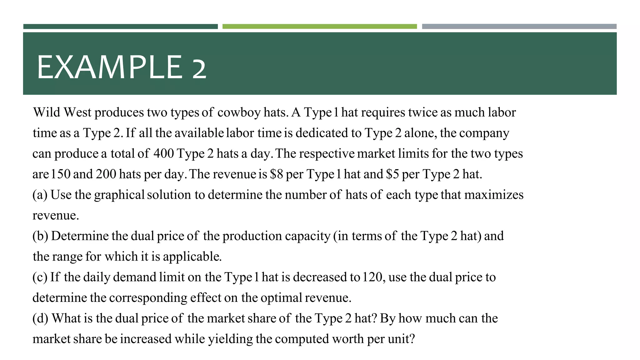 Operations Research - Sensitivity Analysis | PPTX