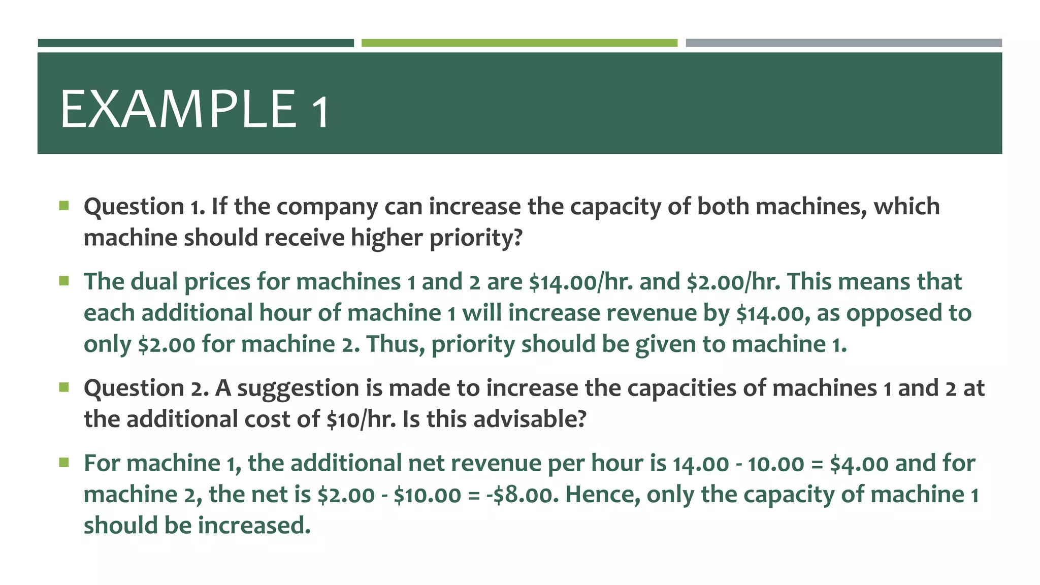 Operations Research - Sensitivity Analysis | PPTX