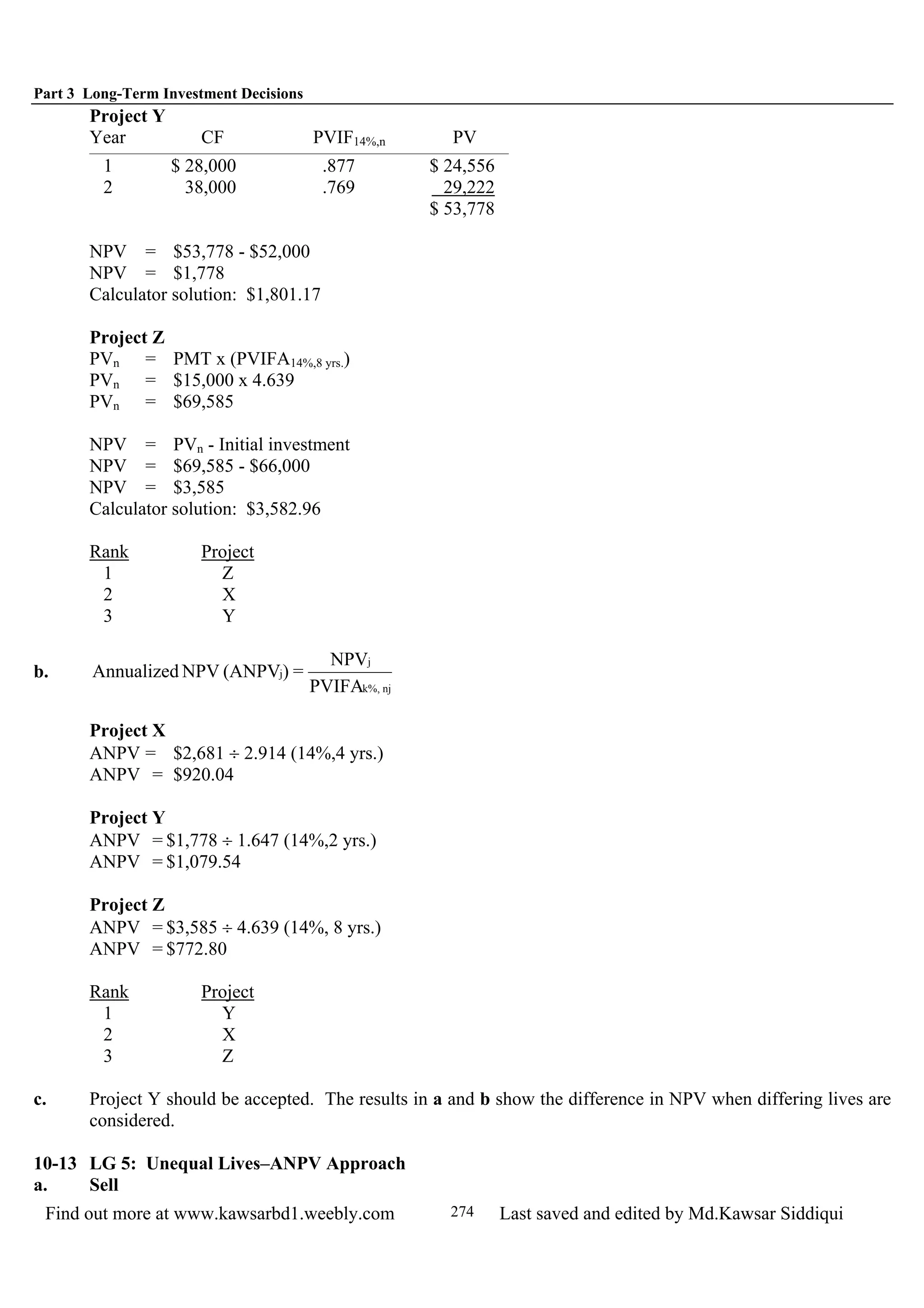 Chapter 10:Risk and Refinements In Capital Budgeting | PDF