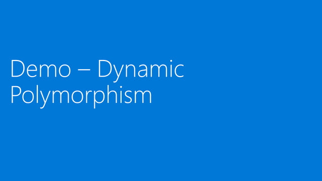 Learn C Programming Polymorphism And Operator Overloading Ppt 6086
