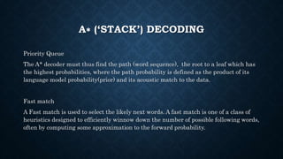 Speech Recognition: Advanced Topics | PPT