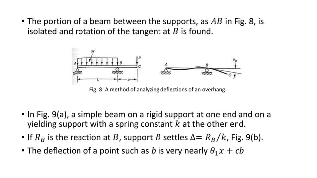 Chapter 10: Deflections of Beams | PPTX | Physics | Science