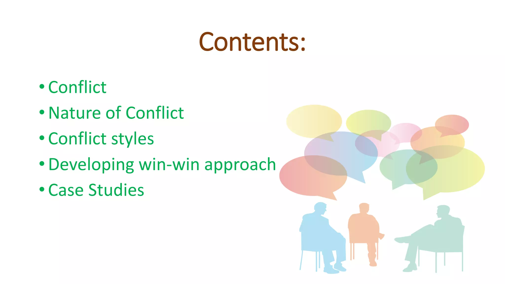 Managing Interpersonal Conflicts | PPT