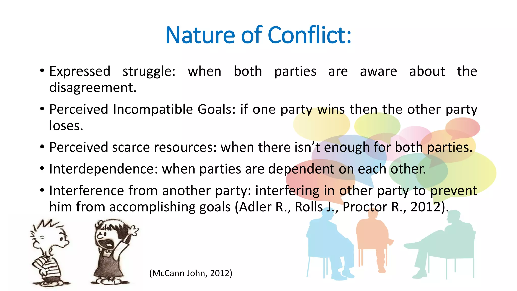 Managing Interpersonal Conflicts | PDF