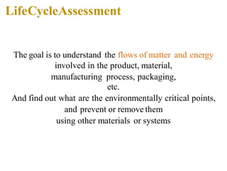 Life Cycle Assessment | PPT