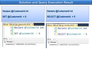 Chapter 10 Stored Procedure | PPT